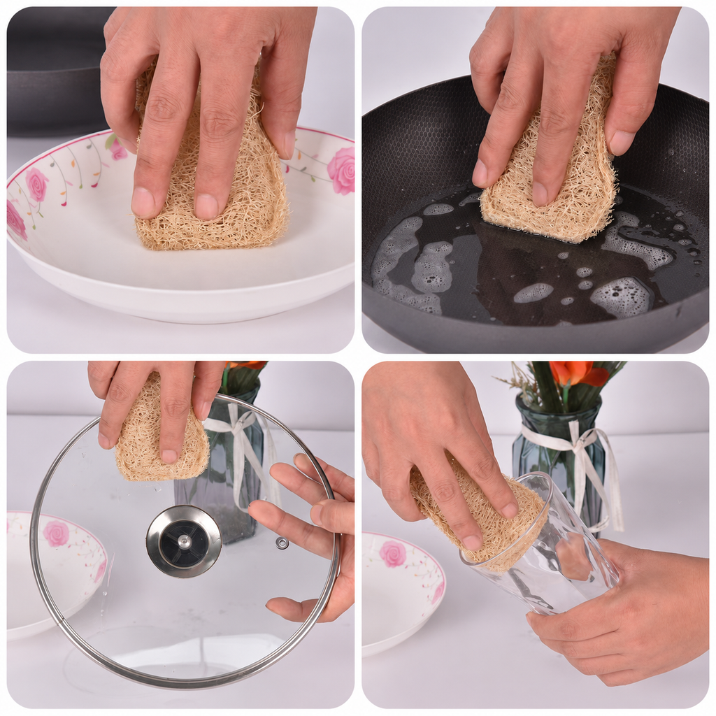 Natural Dish Cleaning Loofah