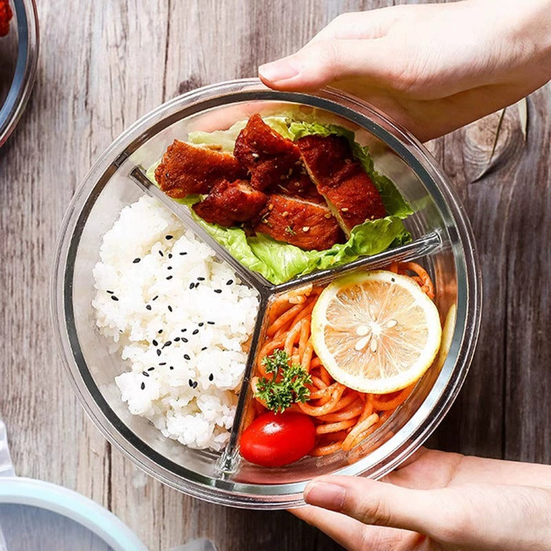 LockSafe 3 Section Lunch Box