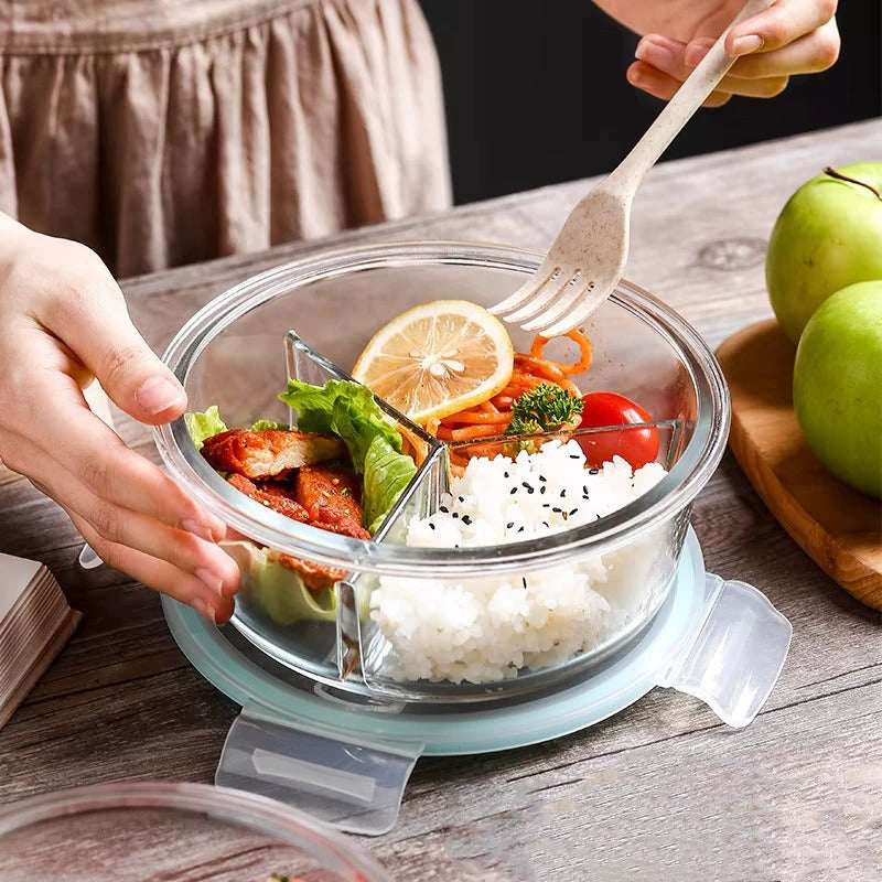 LockSafe 3 Section Lunch Box