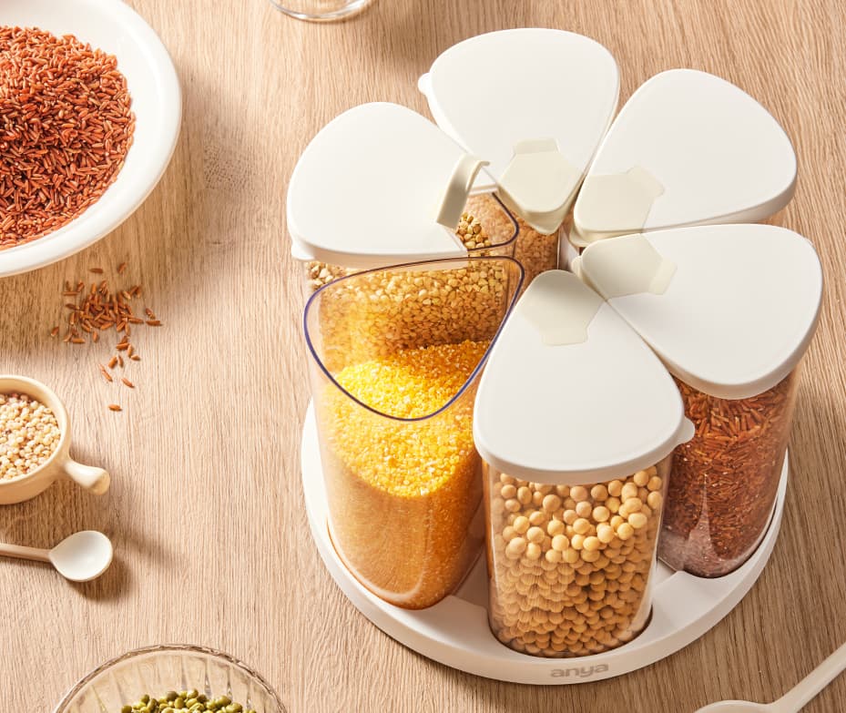 EasySpin Food Storage Containers